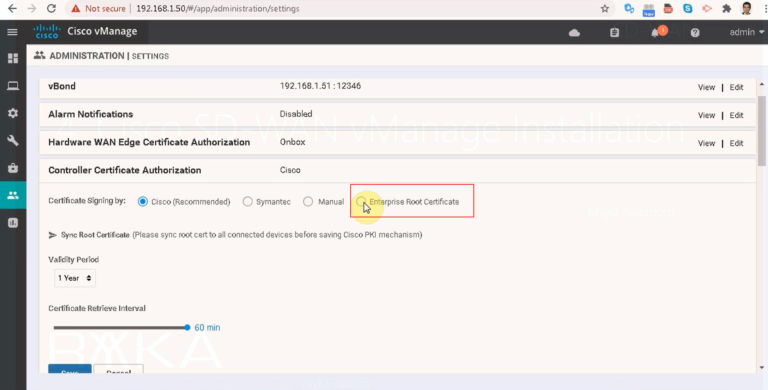 4. cisco SD-WAN vManage Installation and Configurationn (20.3.4 ...
