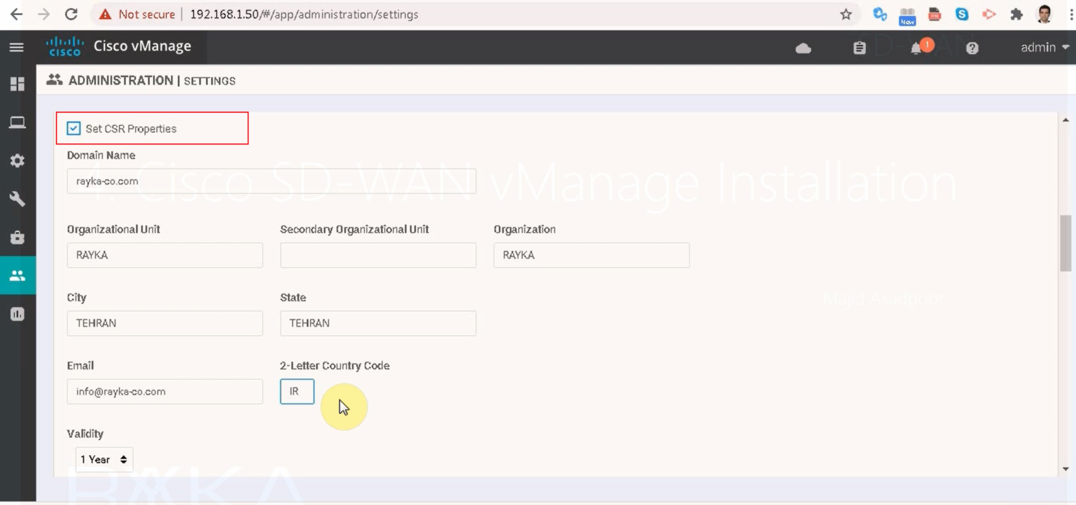 4. cisco SD-WAN vManage Installation and Configurationn (20.3.4 ...