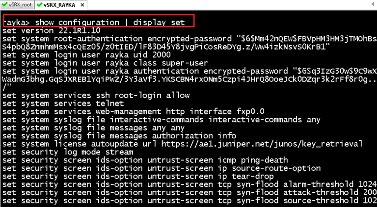 2 Junos Cli Modes Rayka Are You A Network Engineer