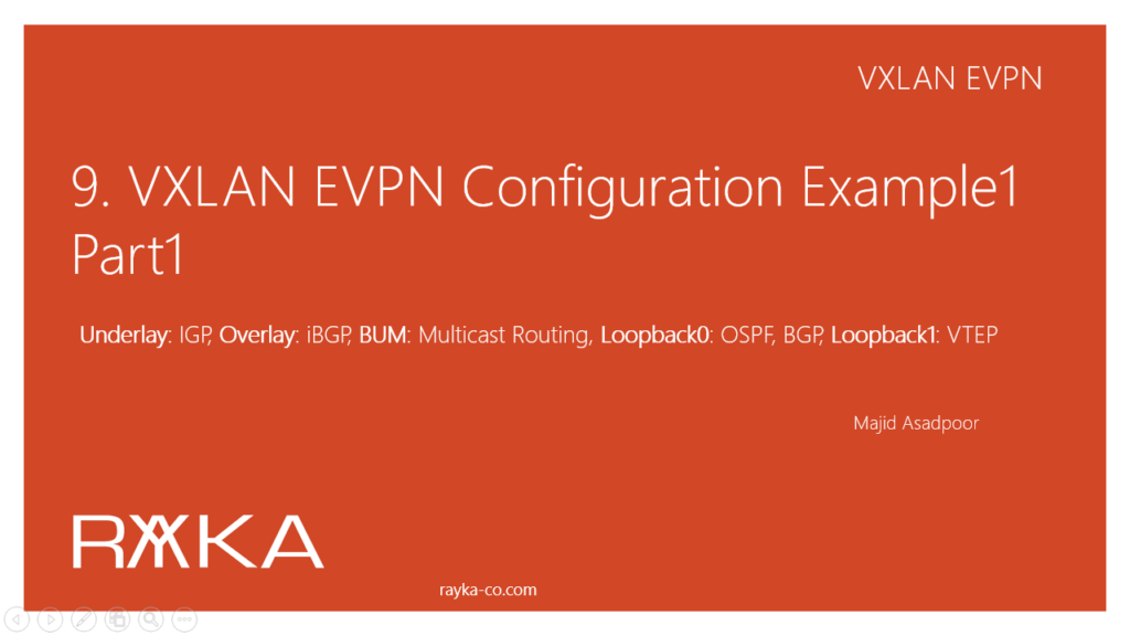 VXLAN EVPN - RAYKA (are you a network engineer?)