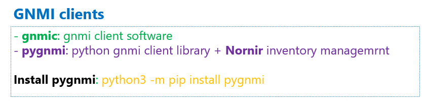 Python Gnmi Client To Automate Network Devices