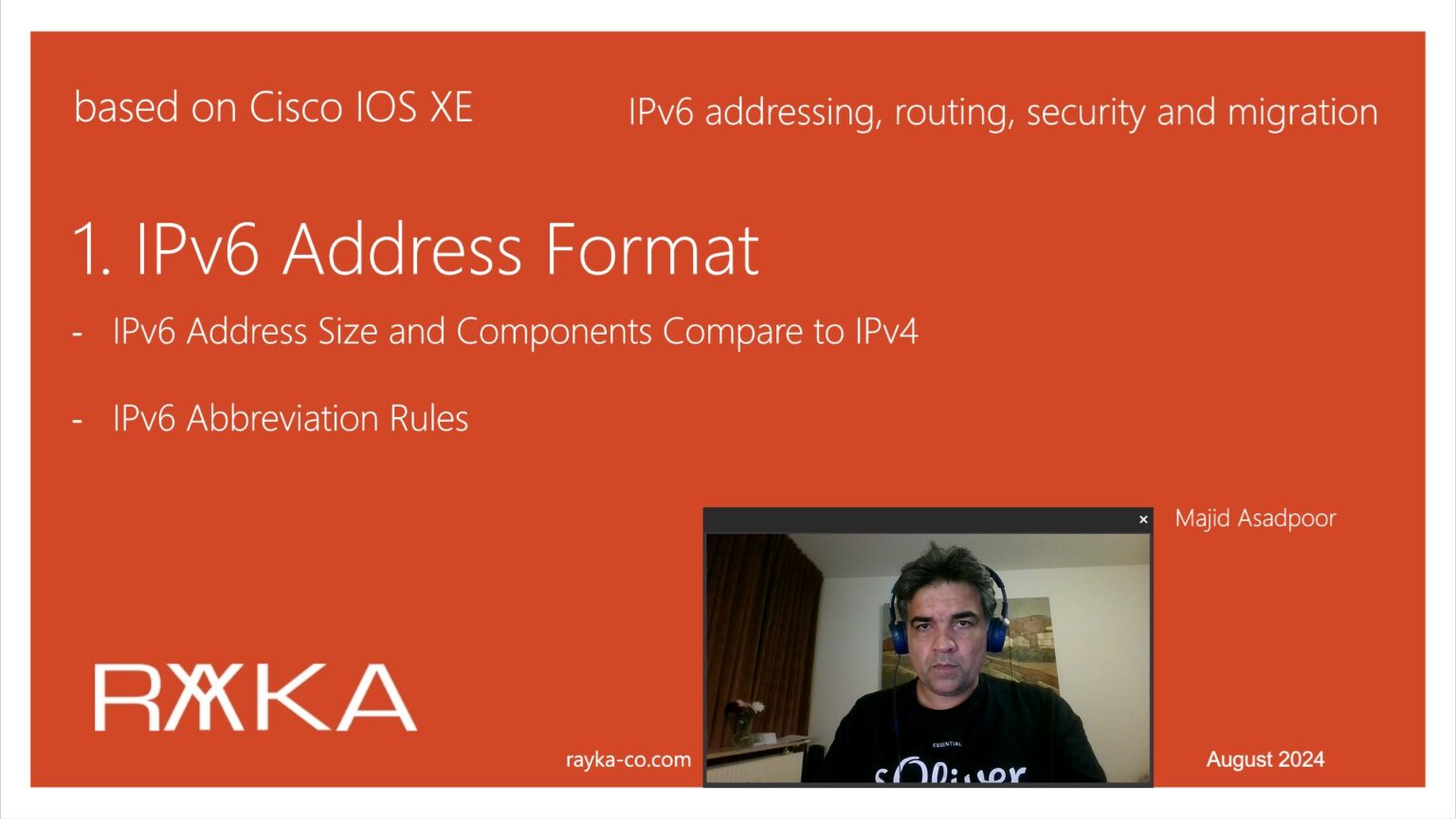 IPv6 addressing routing migration